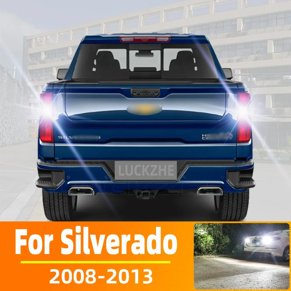 2Pcs-For-Chevrolet-Silverado-1500-2500-3500-2008-2013-Led-Backup ...