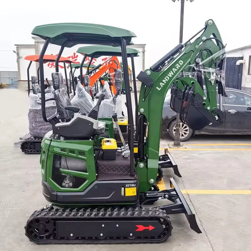 Chinese-LANDWARD-High-Top-Quality-Crawler-1-8-Ton-Mini-Excavator ...