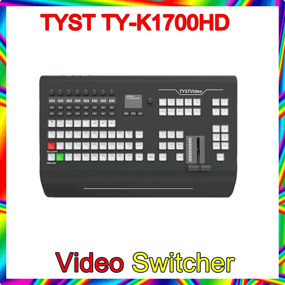 TYST-TY-K1700HD-Video-Switcher-Guide-Switching-Station-Control-Panel ...