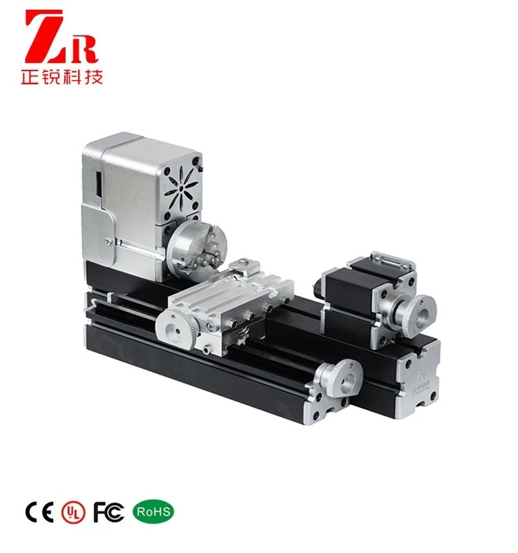 All-metal Miniature Lathe 36w, 20000rpm Didactical Mini Metal Lathe ...
