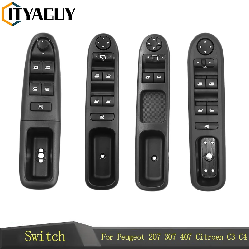 Interrupteur-de-commande-de-vitre-lectrique-pour-Peugeot-307-207 ...