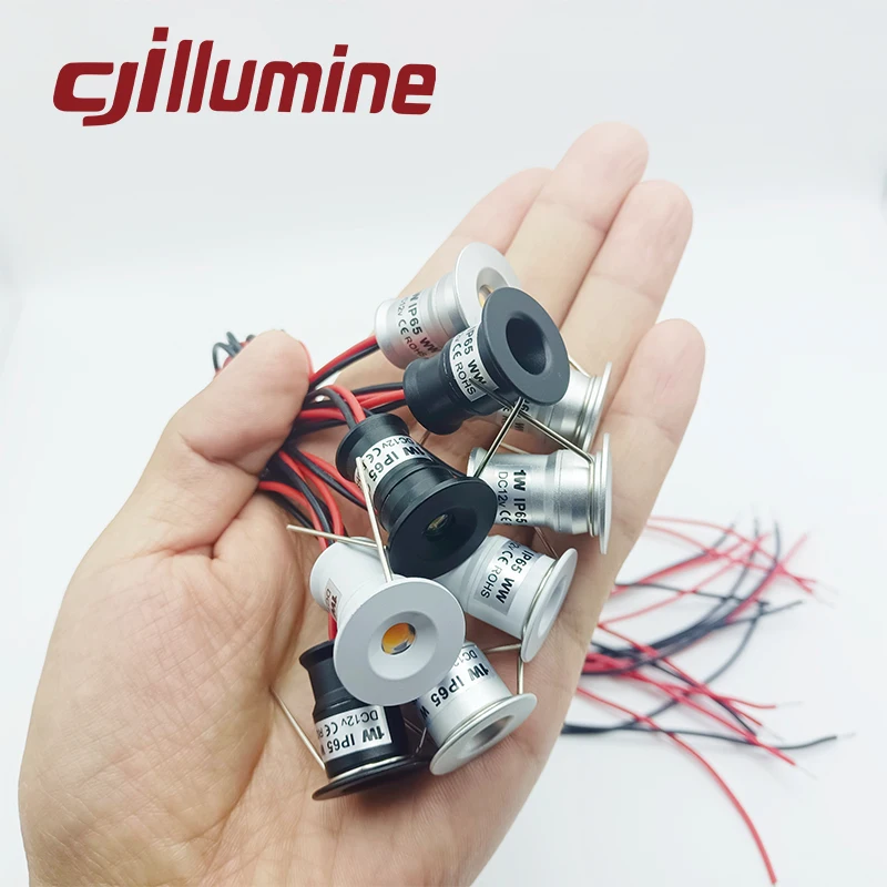 12V-IP65-1W-Mini-LED-spot-light-LED-Down-Light-12V-RGB-adjustable-IP65 ...