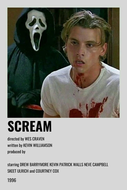 Scream Poster 1996