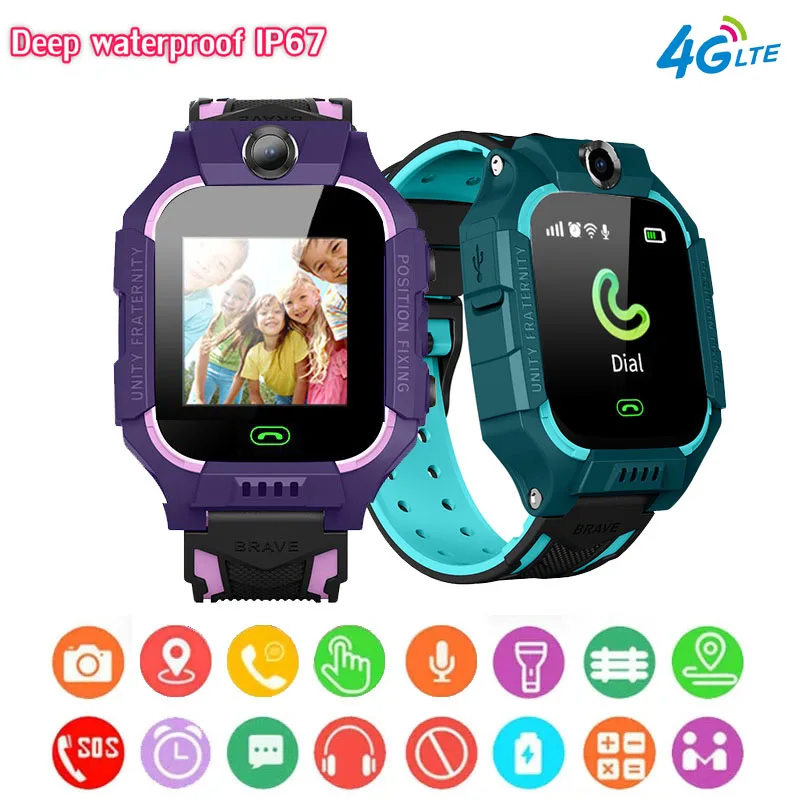 4G-Children-s-Smart-Watch-Kids-Phone-Watch-Smartwatch-For-Boys-Girls ...