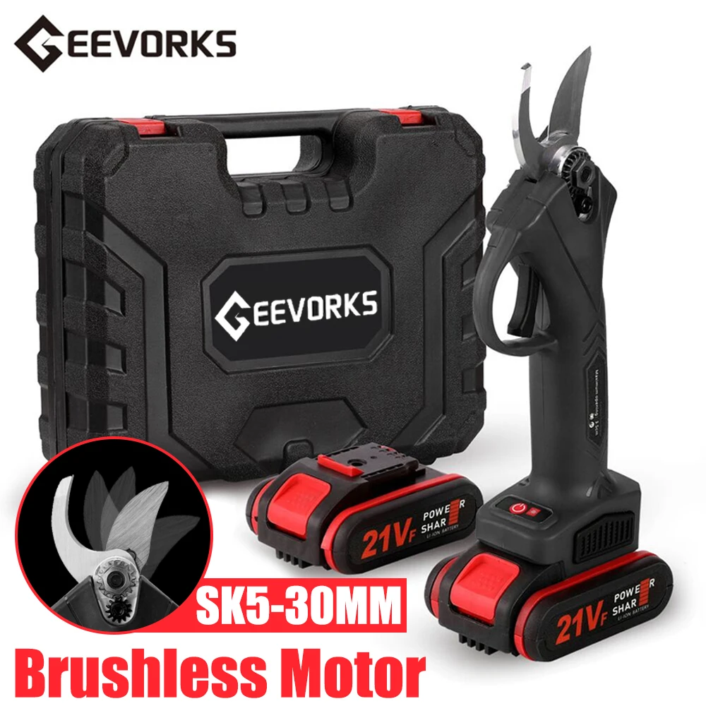 Geevorks-21V-Electric-Scissors-Brushless-Motor-Pruning-Shears-1200mAh ...