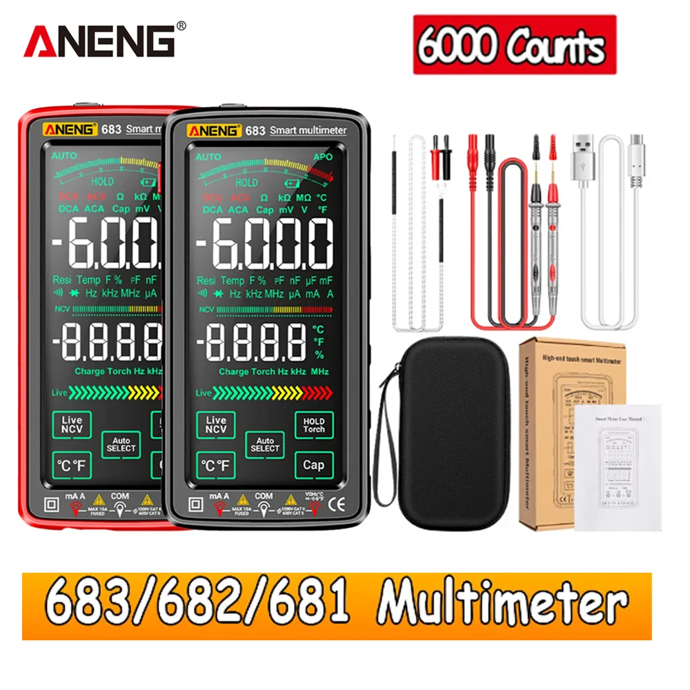 ANENG-mult-metro-Digital-profesional-recargable-681-682-683-probador-de ...