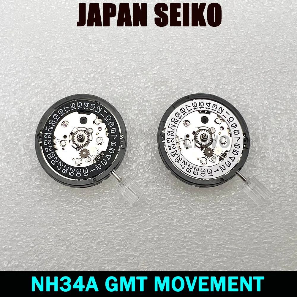 Seiko NH34 Movement Japan Original Factory NH34A Mechanical Movement 4 ...