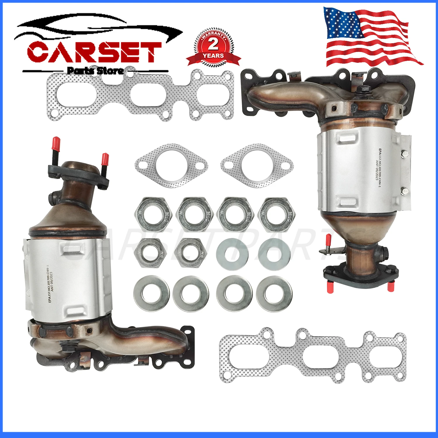 Front-Left-Right-Catalytic-Converter-For-Ford-Explorer-3-5L-2013-2019 ...