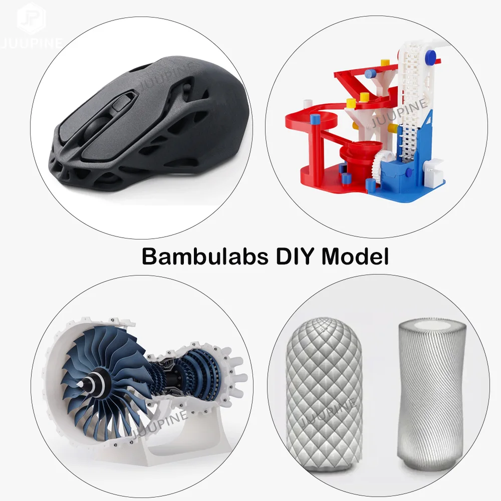 For-Bambu-Lab-3D-Printing-DIY-Creative-Model-Computer-Wireless-Mouse-Charger-Engine-LED-Light ...