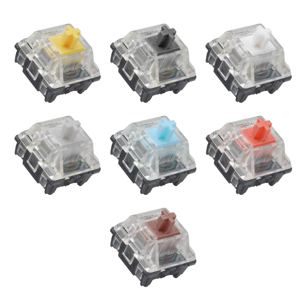 Gateron-Optical-Switches-Mechanical-Keyboard-KS-15-Sliver-Black-Blue ...