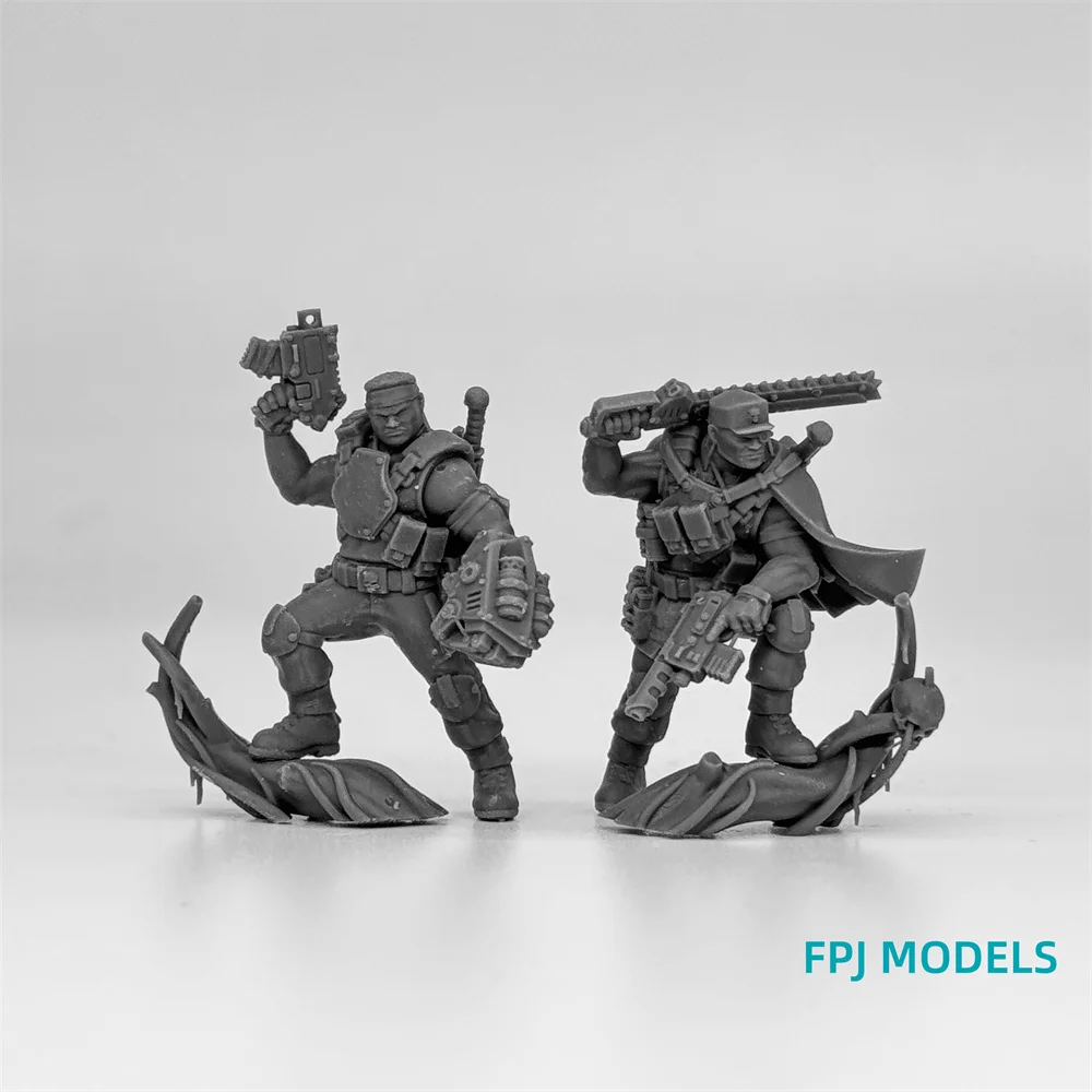 Jungle Fighters Officer of the Imperial Force Resin Model Kit Miniature ...