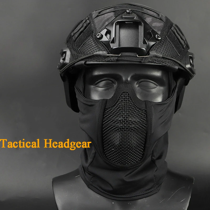 Black Tactical Mask