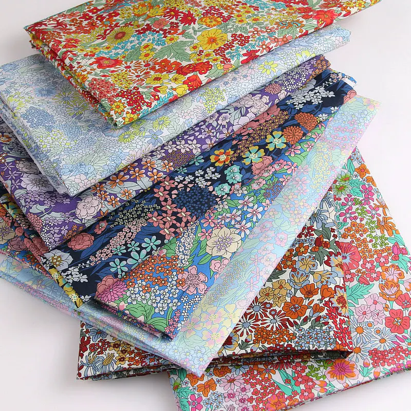 Liberty Fabrics Summer Small Floral Thin Poplin Cotton London Fabric ...