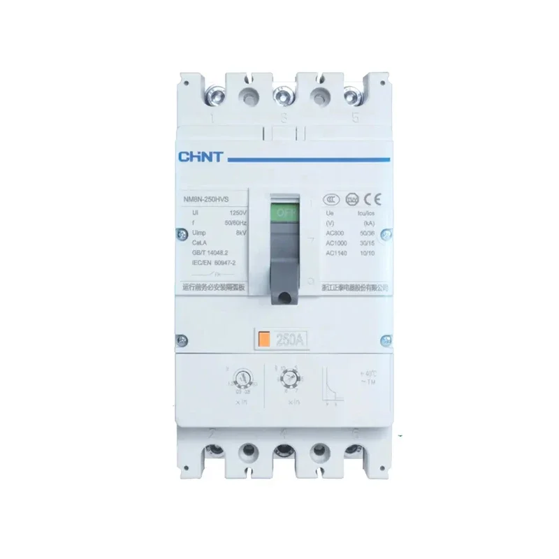 Chint NM8N-250HVS TM 250 3P 250A MCCB Chint Circuit Breaker ...