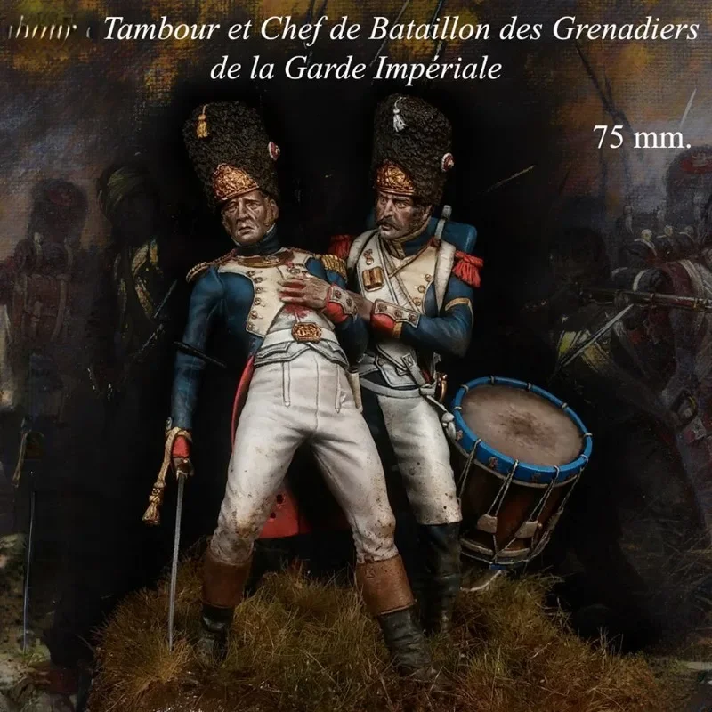 1-24-75mm-Scale-Resin-Figure-Model-Kit-Ancient-Soldiers-and-Officers ...