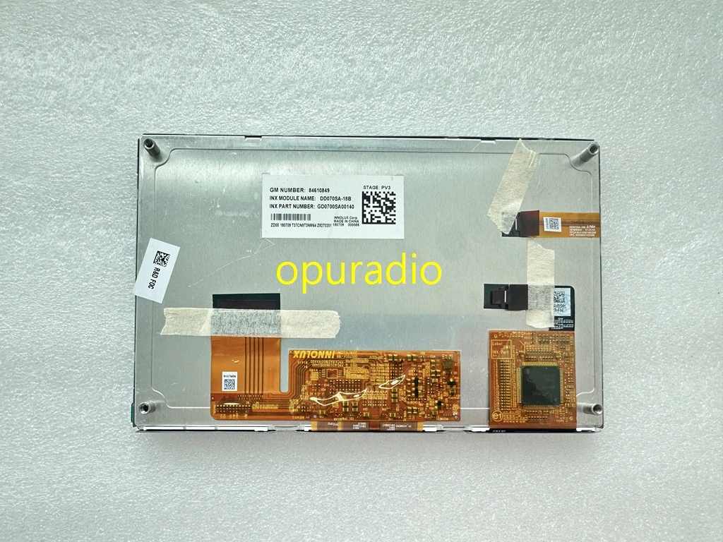 LCD Display DD070SA-18B For 2018 2019 Chevrolet Sonic TRAX FT0108A ...