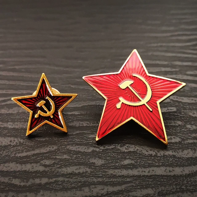 Soviet Red Star Badge