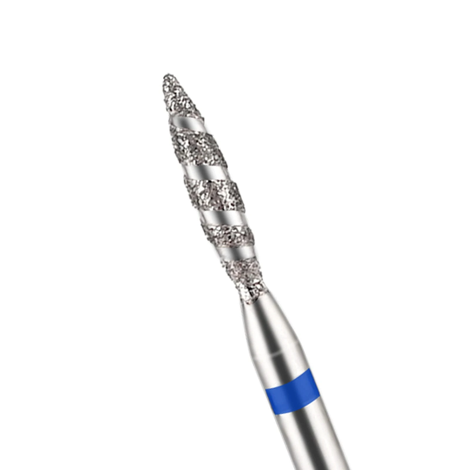 Flame Cuticle Drill Bit for Russian Manicure Safety Diamond Nail Drill ...