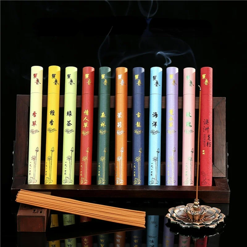 40pcs Natural Sandalwood Incense Summer Sleep Essential Home Incense ...