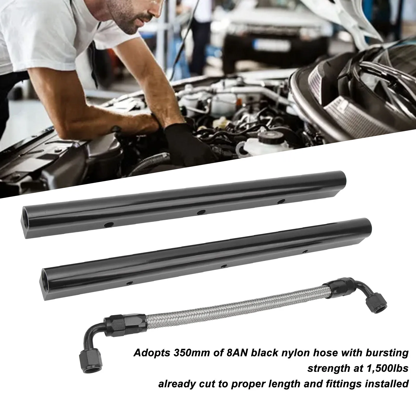 EFI Fuel Rails Set EFI Fuel Rails Set Intake Aluminium Alloy Intake ...