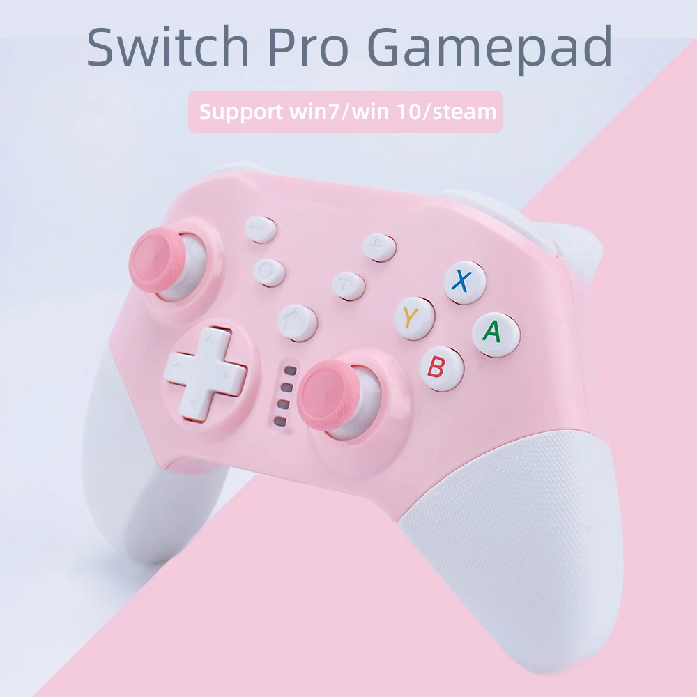 Manette-de-jeu-rose-Switch-Pro-contr-leur-de-jeu-prend-en-charge-la ...