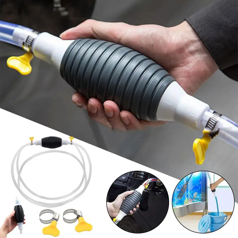 Hand Fuel Pump Multifunctional Liquid Vacuum Cleaner Car Fuel Tank ...