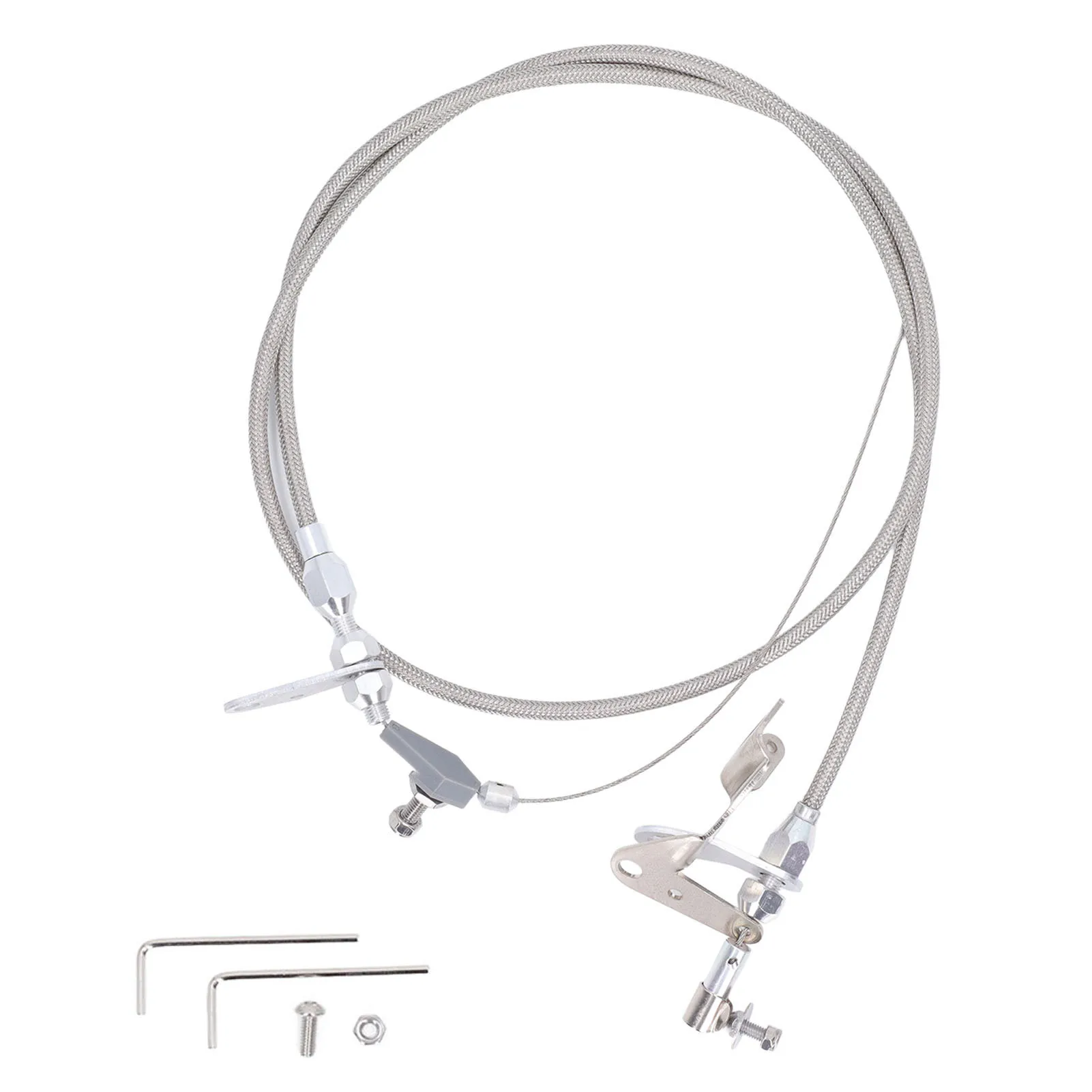 Kickdown Cable Stainless Steel 158cm Length Throttle Wire Replacement ...