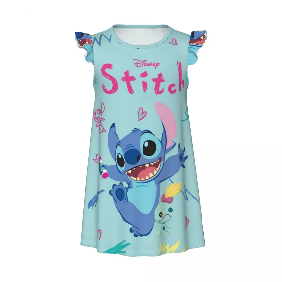 Girl Stitch Nightie: The Perfect Sleepwear Choice for Little Angels Who ...