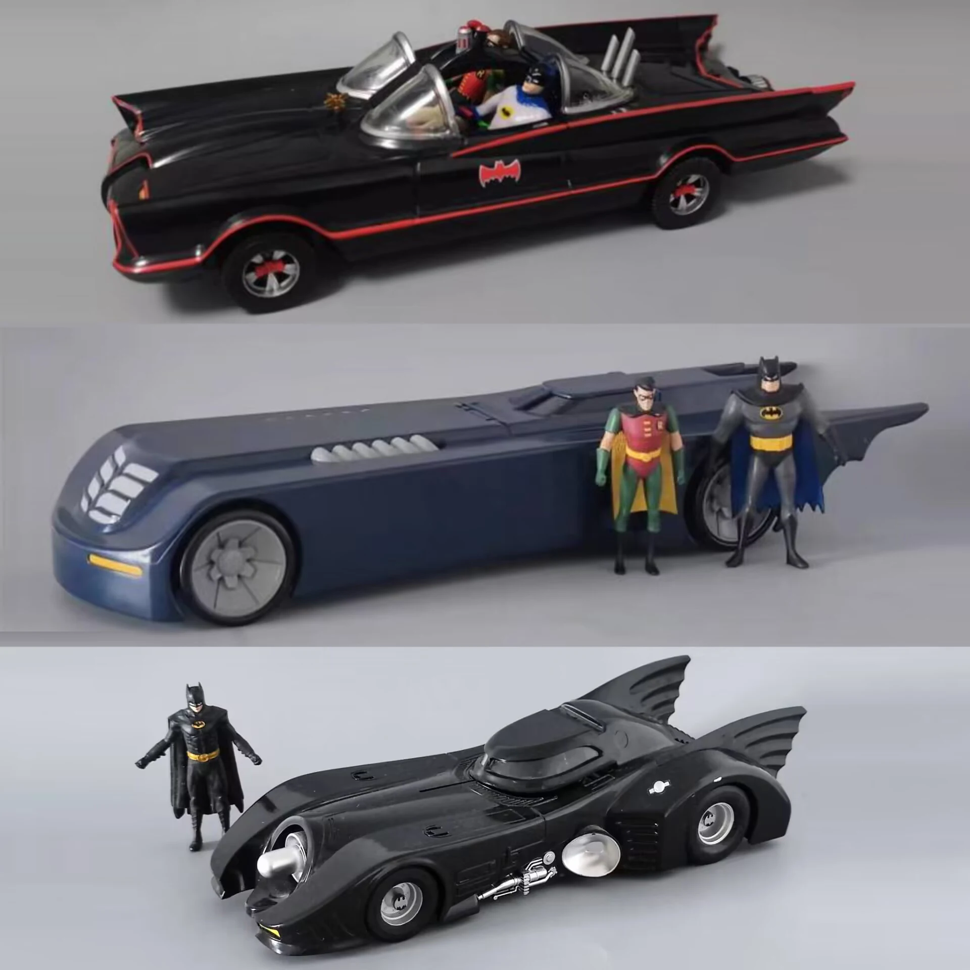 Plastic Car BATM0BILE Movie & Animated & Classics TV 1966 Bat-hero ...