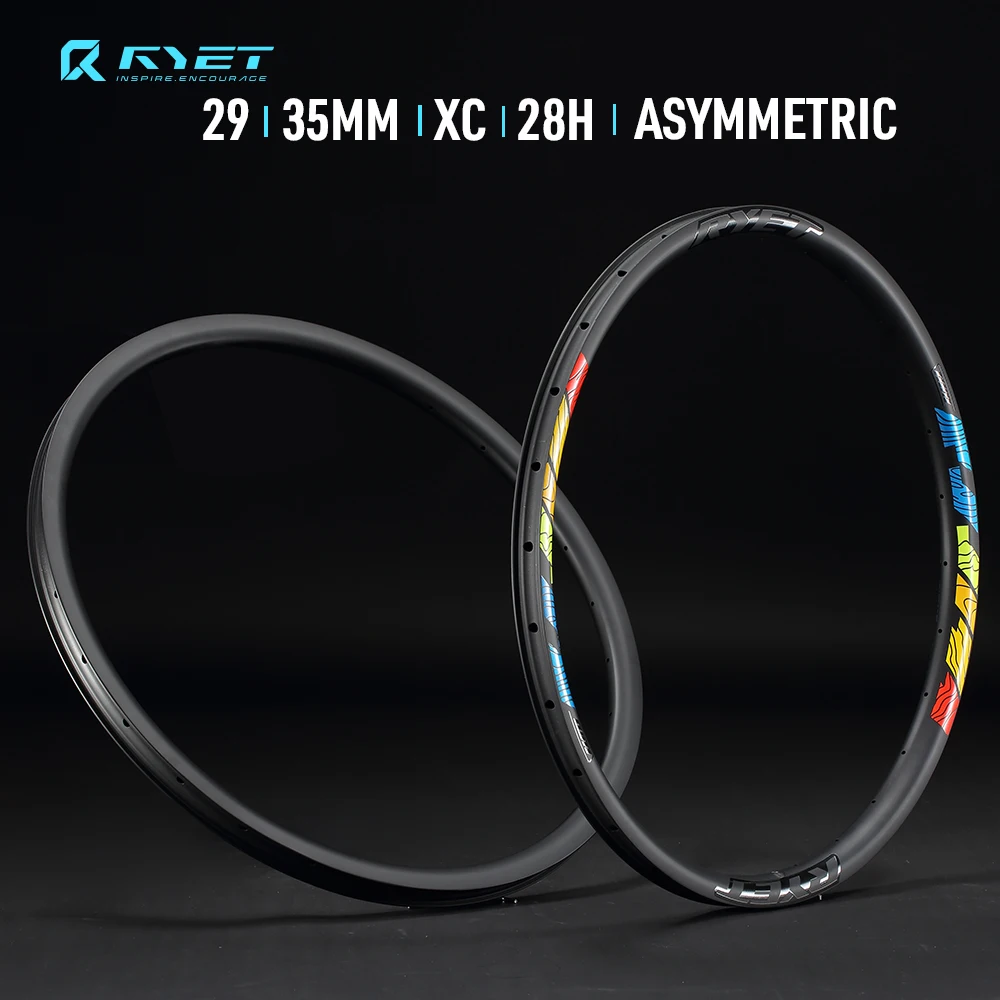 RYET-29-Inch-Carbon-Bicycle-Rims-T1000-Rim-35mm-Width-25mm-Height-28H ...
