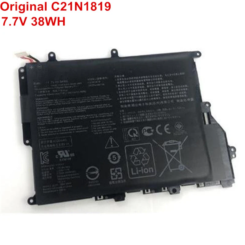 7.7V 38Wh New Genuine Original C21N1819 Laptop Battery Notebook For ...