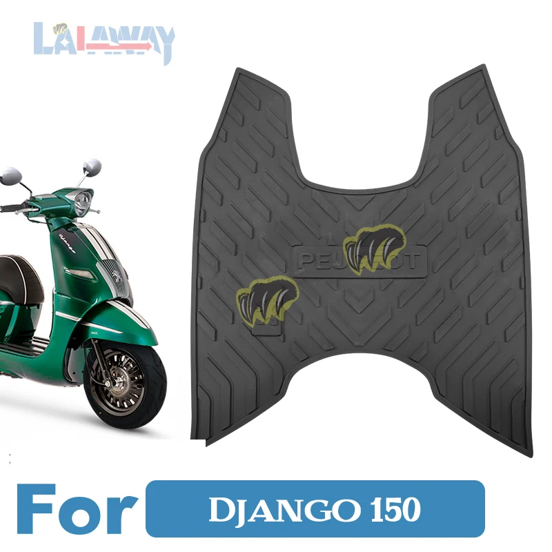 Scooter-Motorcycle-Mats-pedal-For-PEUGEOT-150-Django-Rubber-Foot-Skid ...