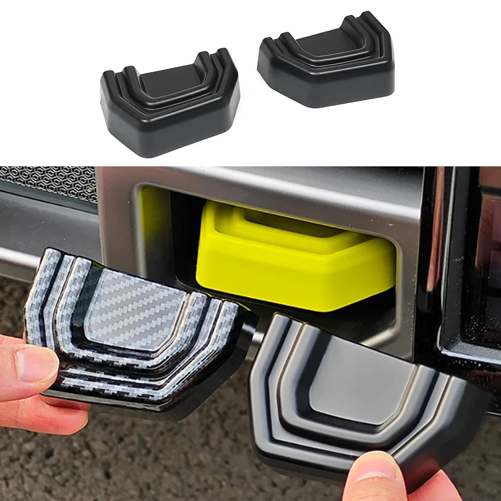 Matte Black/Carbon Fiber Color Trailer Hook Cover For Chery Jetour ...