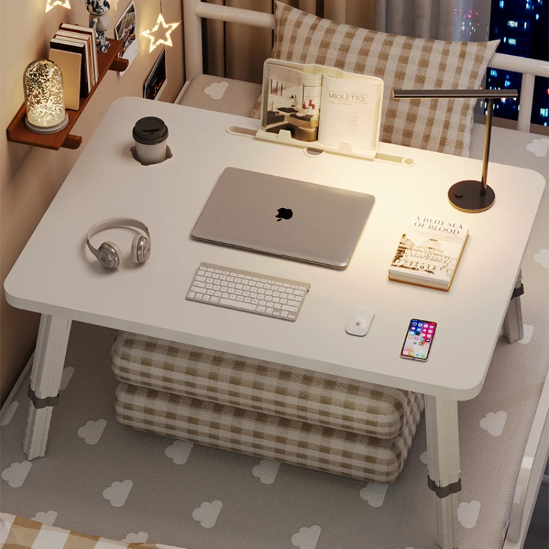 Adjustable-Bedside-Table-for-Students-Folding-Computer-Desk-with ...