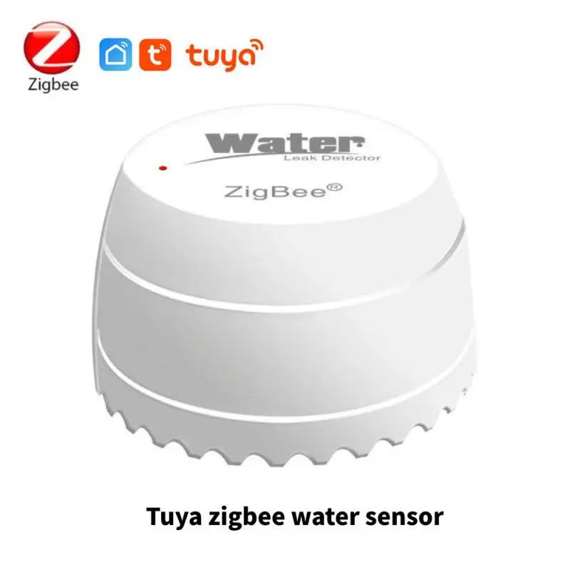 Tuya Zigbee Smart Water Leakage Detector Sensor Smart Home Water Flood ...