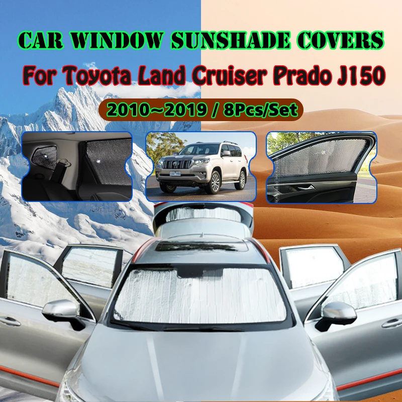 Full-Covers-Sunshades-For-Toyota-Land-Cruiser-Prado-J150-2010-2019-Car ...