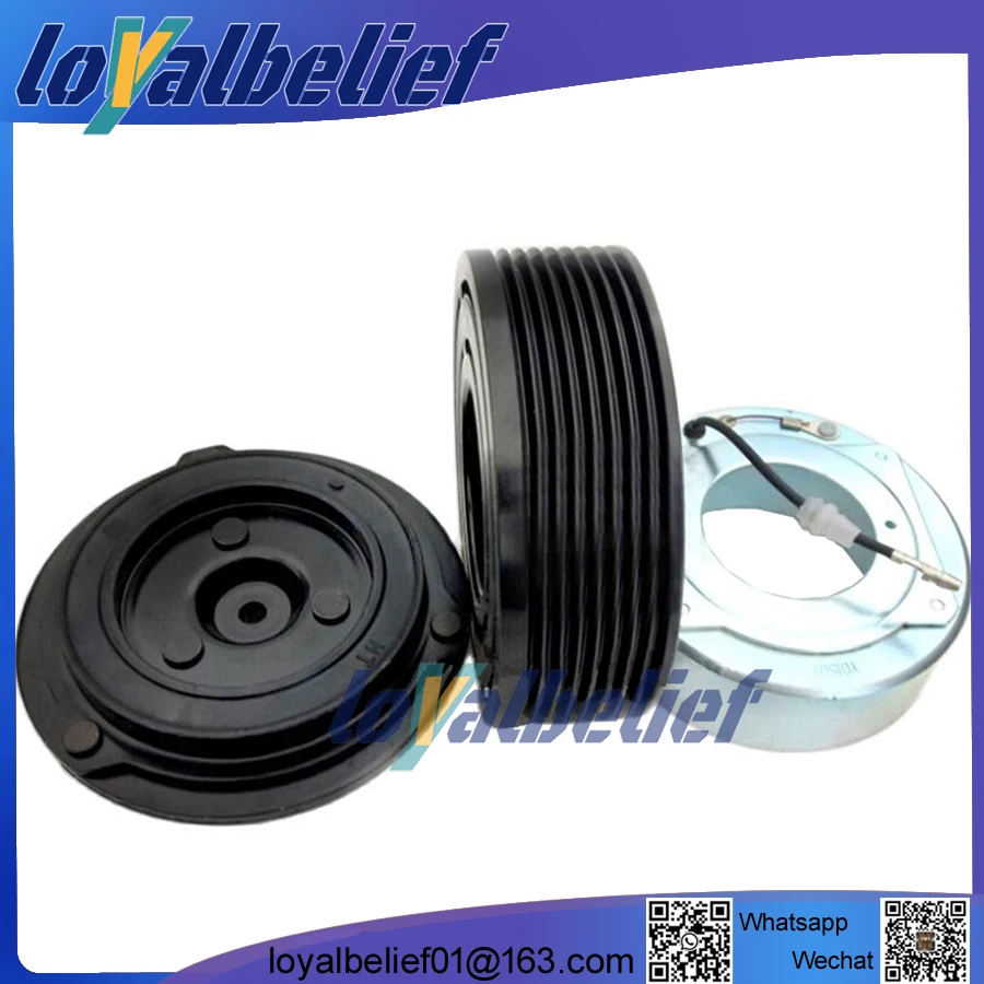 Embrague de compresor CSE717 AC para BMW X6 3.0L 2008 2009 2010 2011 ...