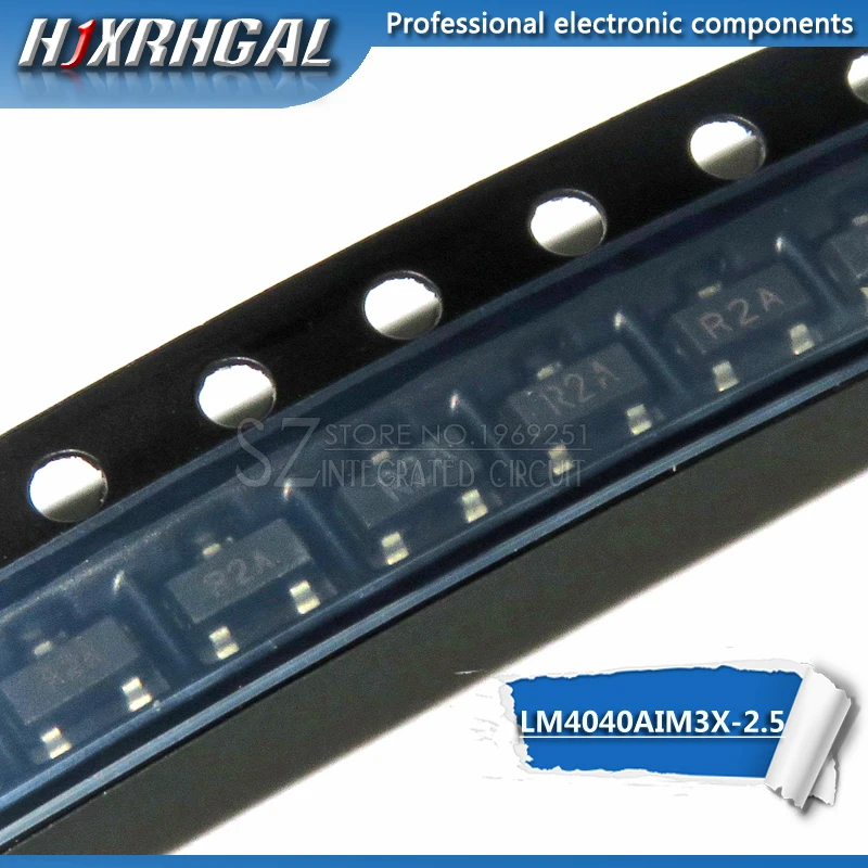 10pcs LM4040AIM3X-2.5 SOT23 LM4040AIM3XI SOT-23 SOT23-3 LM4040A LM4040 ...
