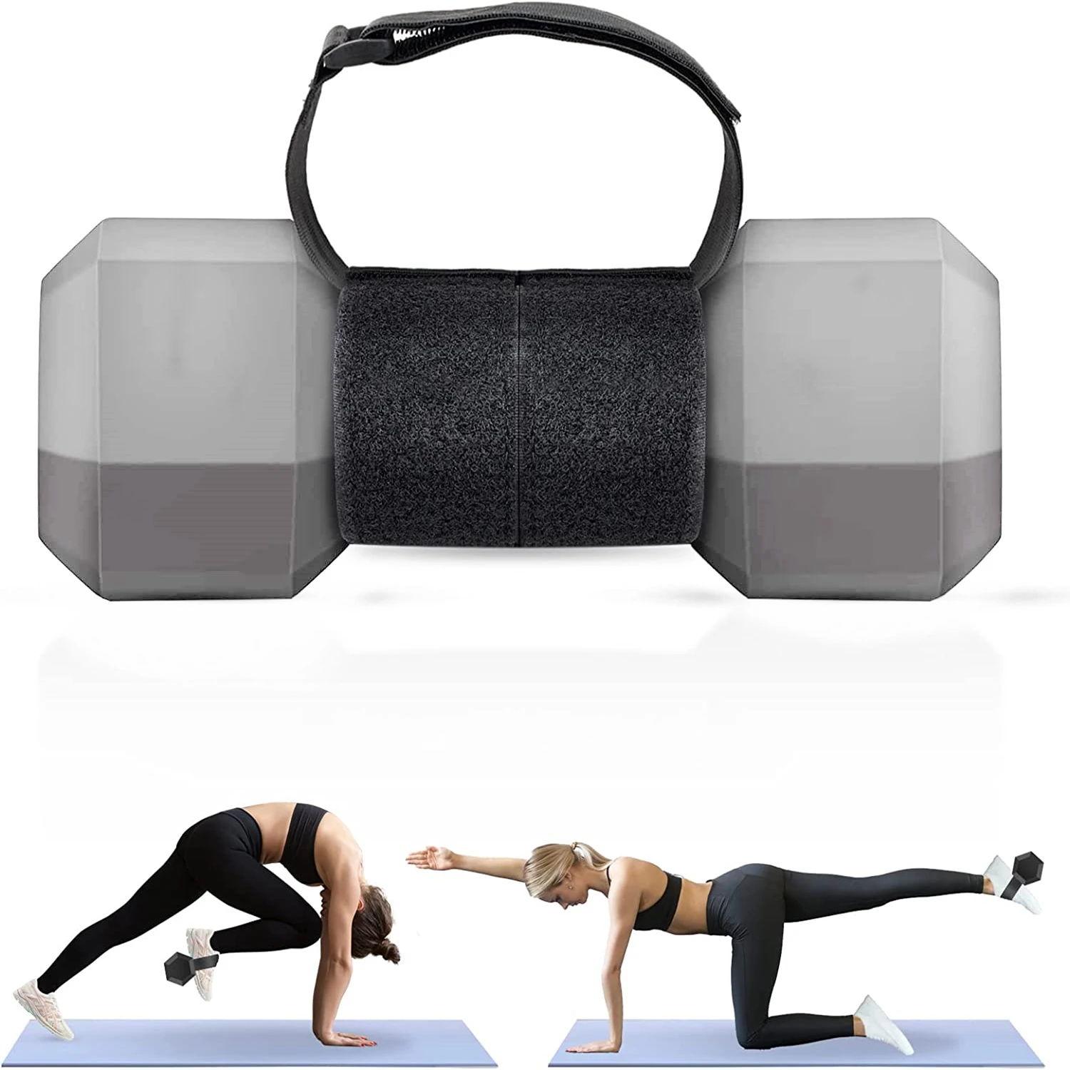 Tib Bar Leg Extension Strap Tibialis Trainer Squat Wedge Shin Splint ...