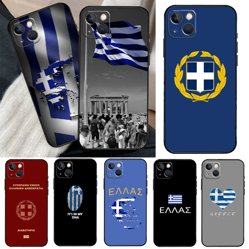 Capa-de-telefone-com-bandeira-grega-para-iPhone-iPhone-13-12-11-14-15 ...