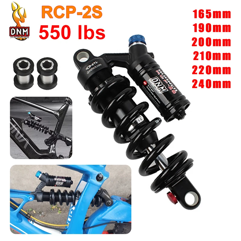 DNM-RCP2S-Shock-Absorber-Mountain-Bike-Rear-Suspension-Spring-Shock-Mtb ...