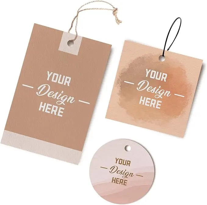 Customized Name tag Labels for clothes Hang Tags Labels Trademark ...
