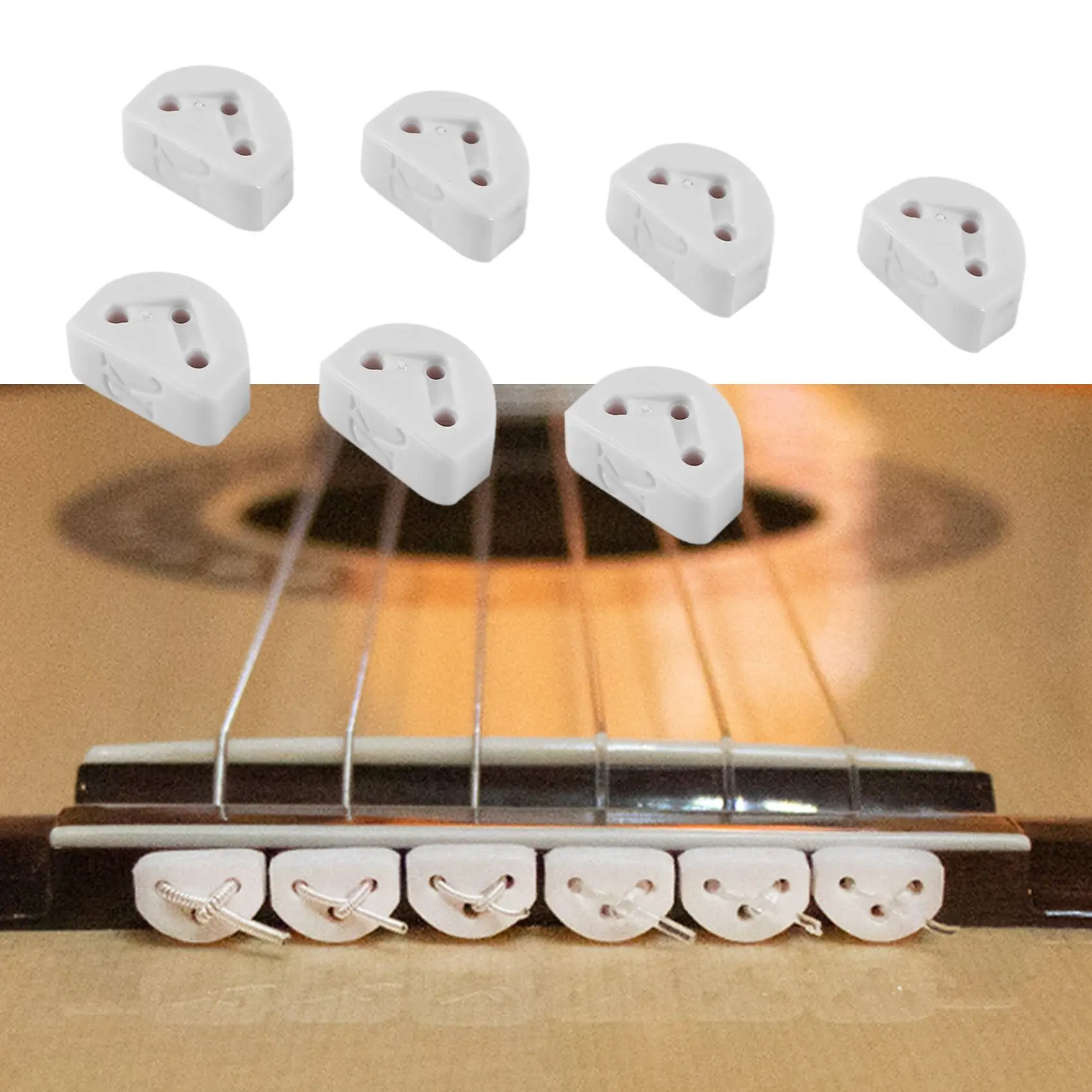 Guitar String Triangle Chord Tie for Stringed Instruments Acoustic ...