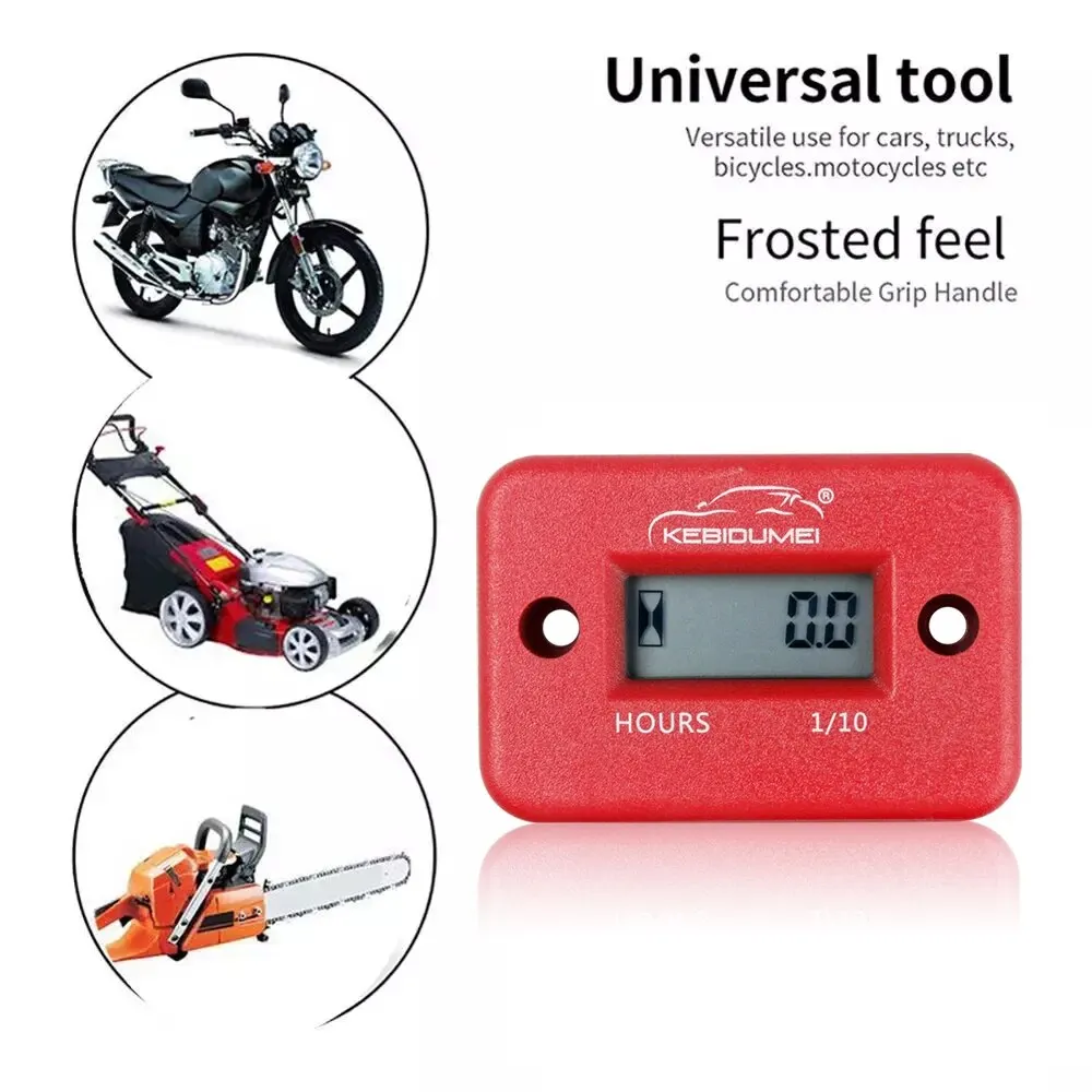 Motorcycle-Inductive-Digital-Waterproof-Hour-Meter-Engine-Gauge-Hour ...