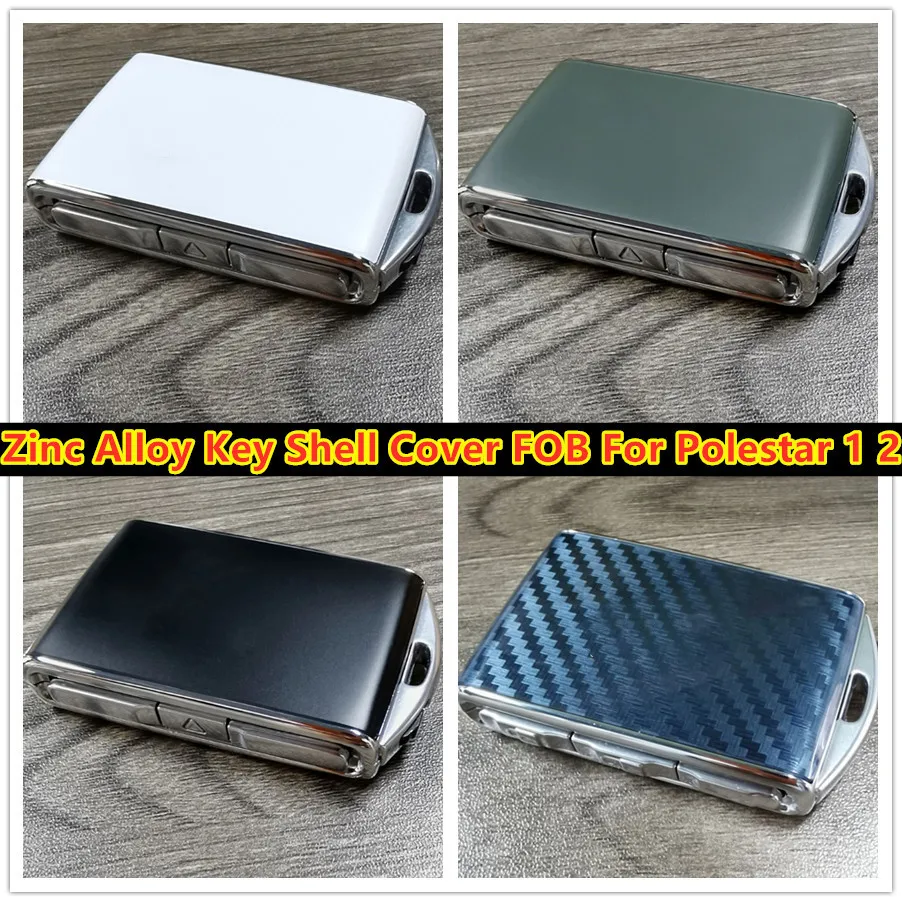 For-Volvo-Polestar-1-Polestar-2-Car-Zinc-Alloy-Metal-Frame-Remote ...