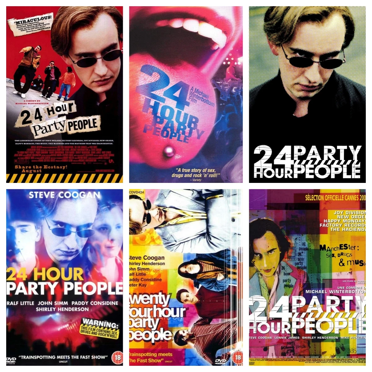 24 Hour Party People Poster