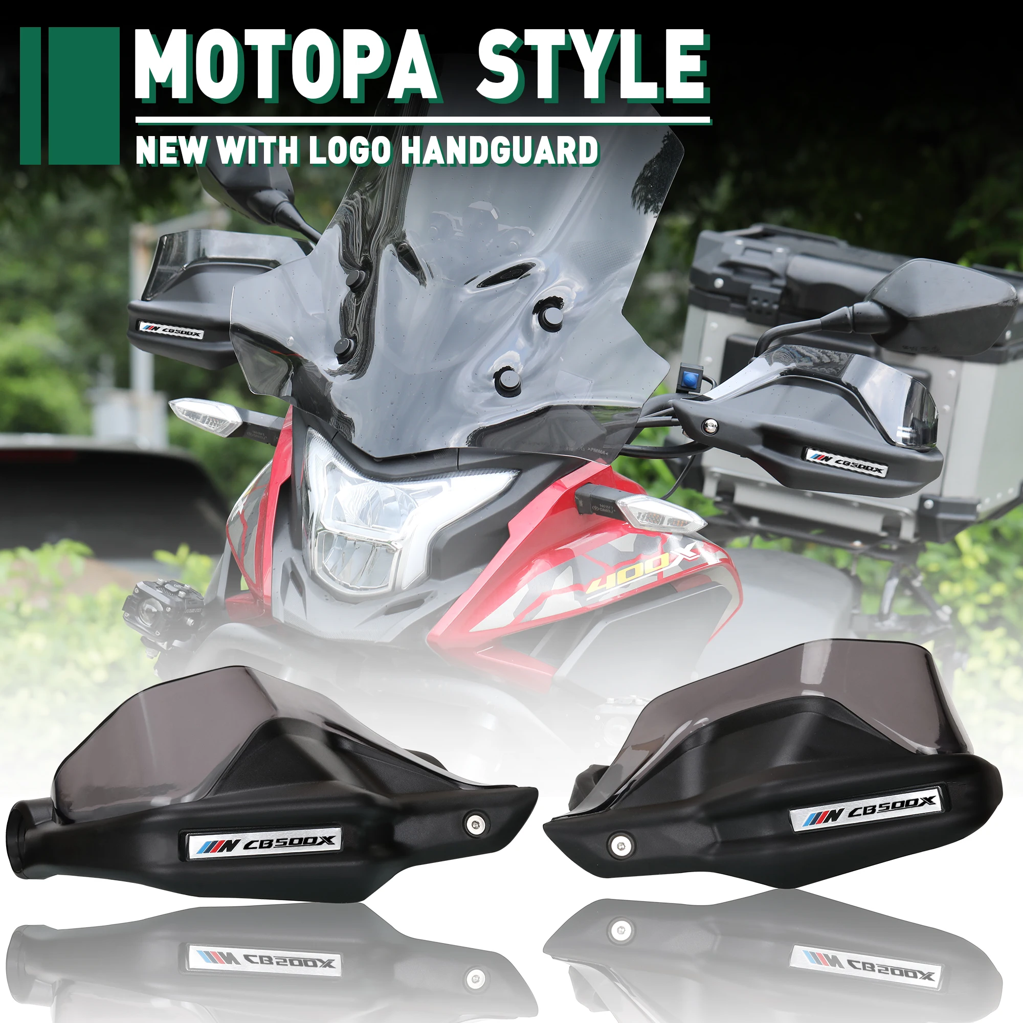 Motocicleta-Black-Hand-Guards-para-Honda-Brake-Clutch-Levers-Protector ...