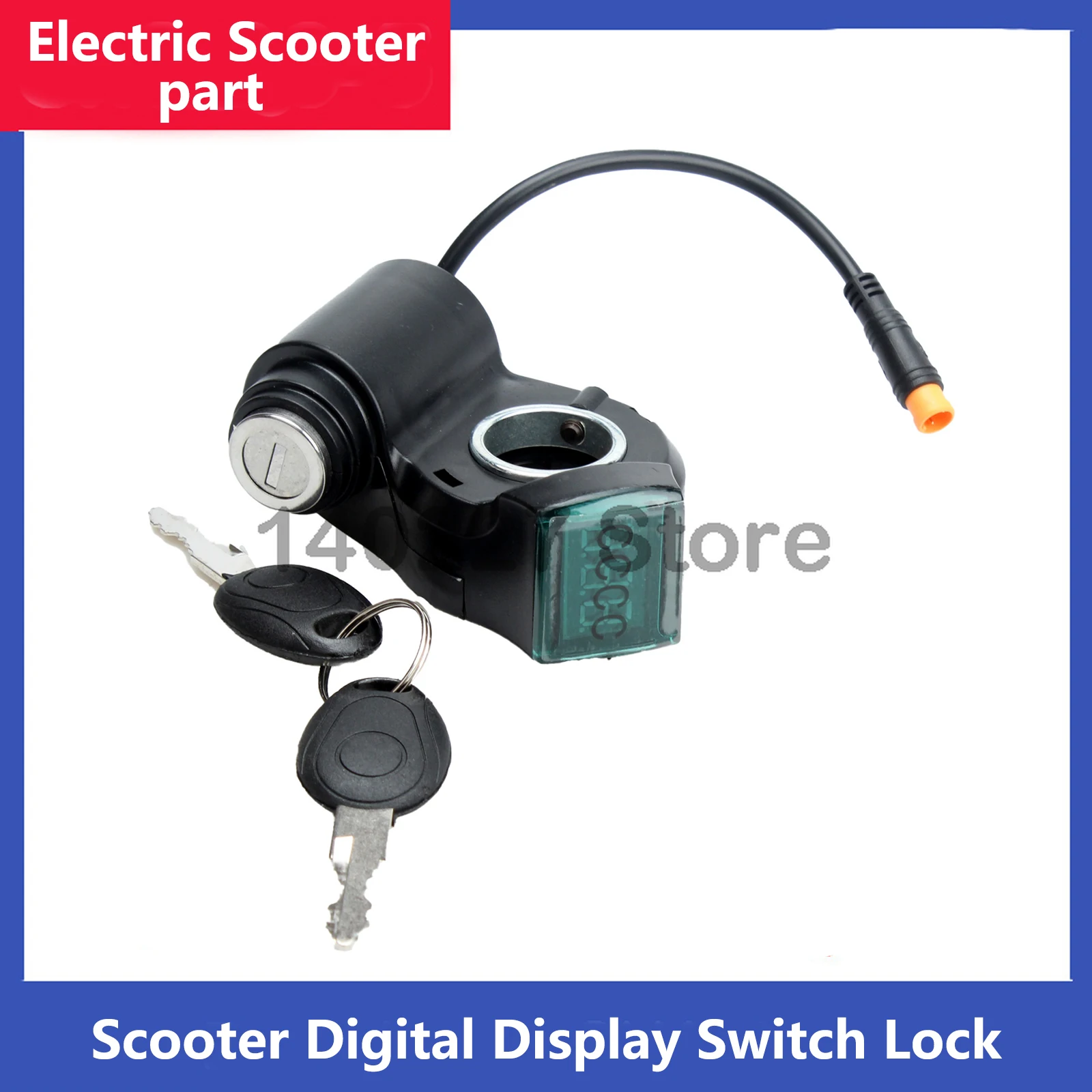 Scooter-Digital-Display-Switch-Lock-Real-Time-Data-Display-Waterproof ...