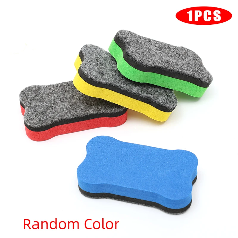 Whiteboard Pens With Eraser Mini Bone Shaped EVA Foam Board Eraser For ...