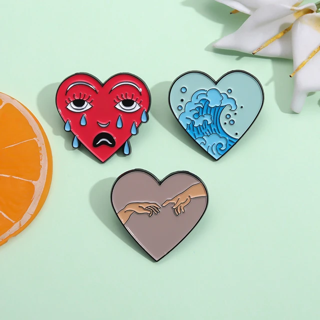 Heart Pins Wholesale
